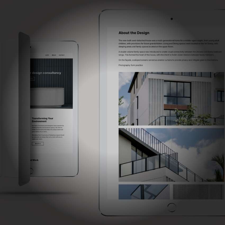 Web Design ad Development Project | Two Square Feet